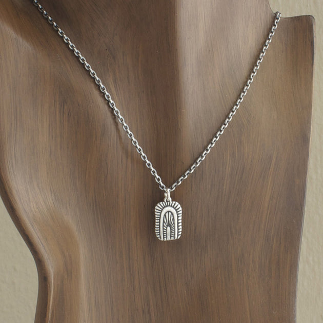 Mystic Insight~ Perthro Rune – Silver Element Jewelry